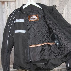 Bilt | Jackets & Coats | Motorcycle Jacket Size Medium Removable Liner ...
